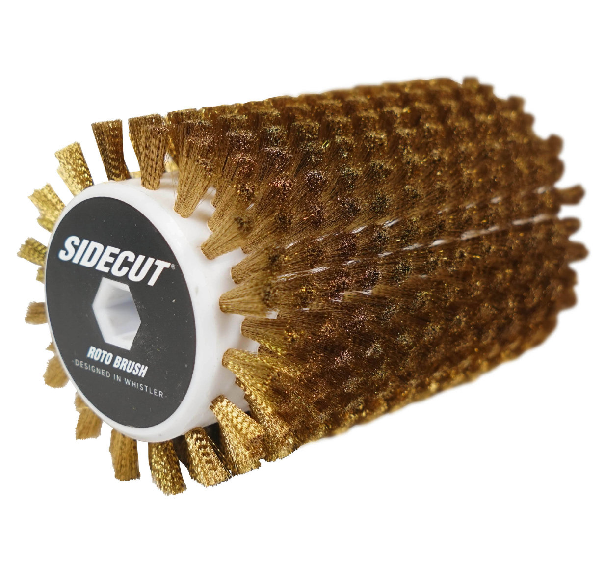 Brass Roto Brush - 120mm - SIDECUT