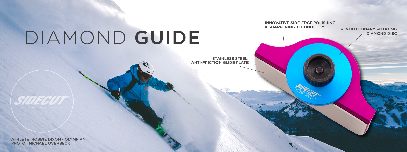 Sidecut Ski Snowboard Cross Country tuning tools